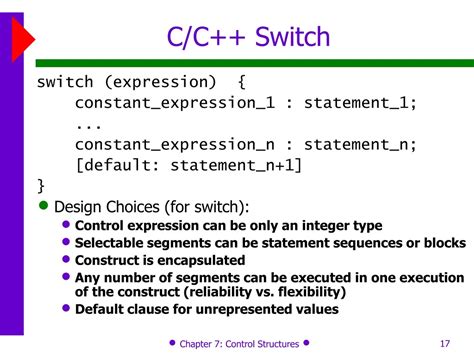 Ppt Control Structures Powerpoint Presentation Free Download Id162636