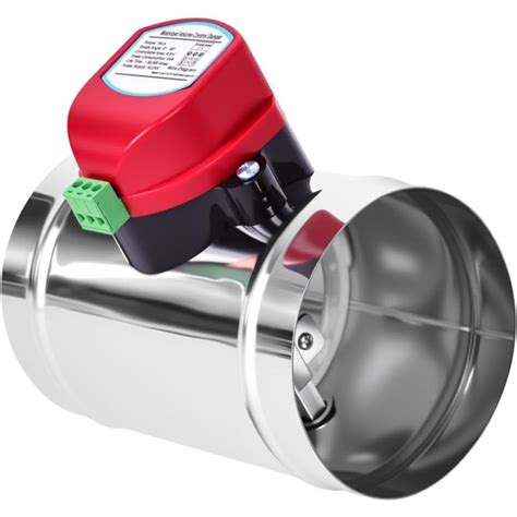 4 Motorized Duct Damper Backdraft Damper Airflow Control Damper For