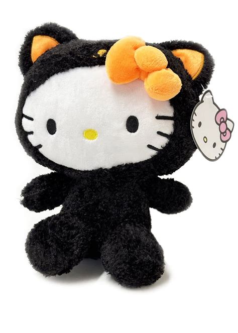 Hello Kitty Black Cat Costume 10 Plush Doll