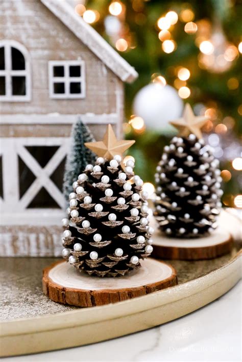 Pine Cone Tree Ornaments