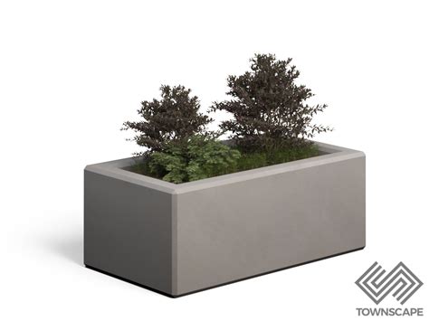 Concrete Planter Block 1800 X 700 Townscape Products