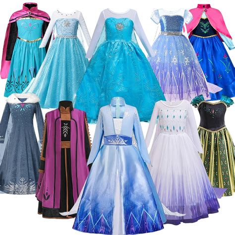 Experience Frozen Magic Anna Elsa Snow Queen Halloween Costume 25