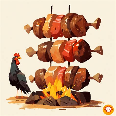 Premium Vector Serbian Cevapi And Grilled Meat Delicacies