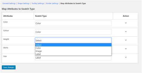Variations Swatches As Radio Buttons Woocommerce