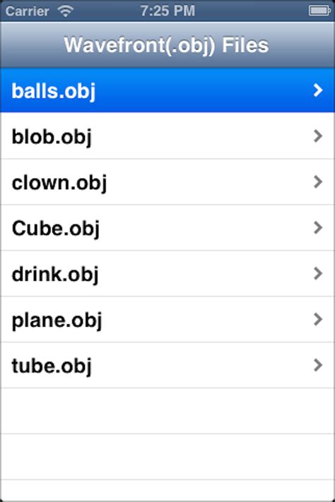 Obj Viewer — A 3d Models Viewing Ios App Alex Shens Personal Website