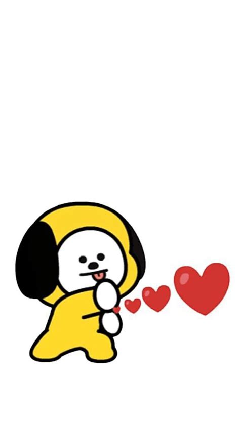 Chimmy 壁紙 塗り絵 Btsイラスト