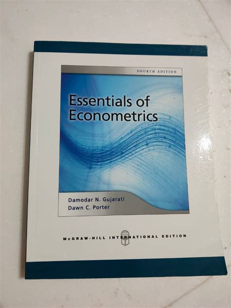 Econometrics Textbook University Hobbies And Toys Books And Magazines