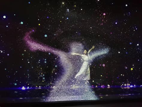 ar体感人影粒子互动活动大屏投影天使之翼软件出售厂家 慧极光智能科技 站酷zcool