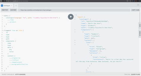 Graphql Playground Crystallize