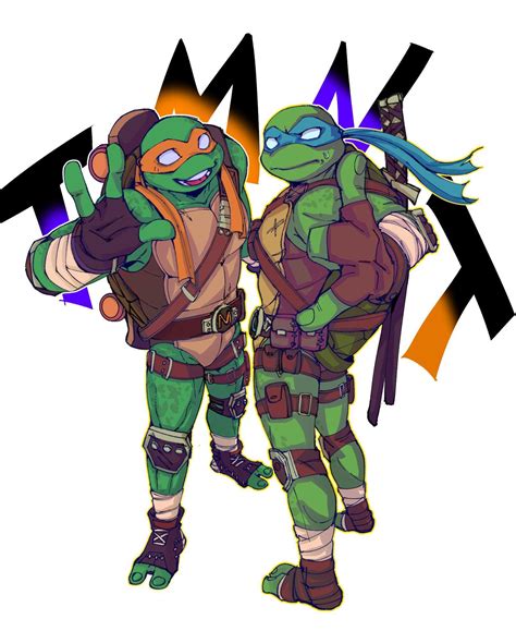 Leo And Mikey Mouluton R Tmnt