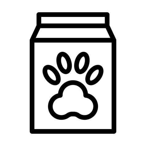 Pet Food Icon Design 10747927 Vector Art At Vecteezy