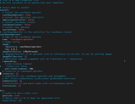 helm chart operator 2 0 issue kubernetes couchbase forums