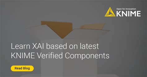 Learn Xai Based On Knime Verified Xai Components Knime