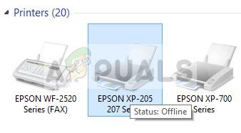 Fix Epson Printer Offline