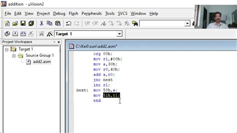 Keil Microvision Addition Youtube