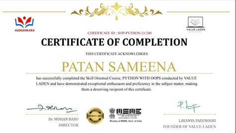 Sameena Patan On Linkedin Valueladen Pythoncertified Newbeginnings