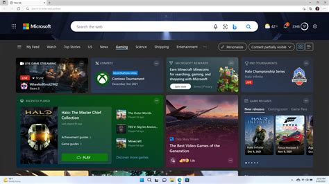 Microsoft Bringing Dedicated Xbox Gaming New Tab Page To Edge Web
