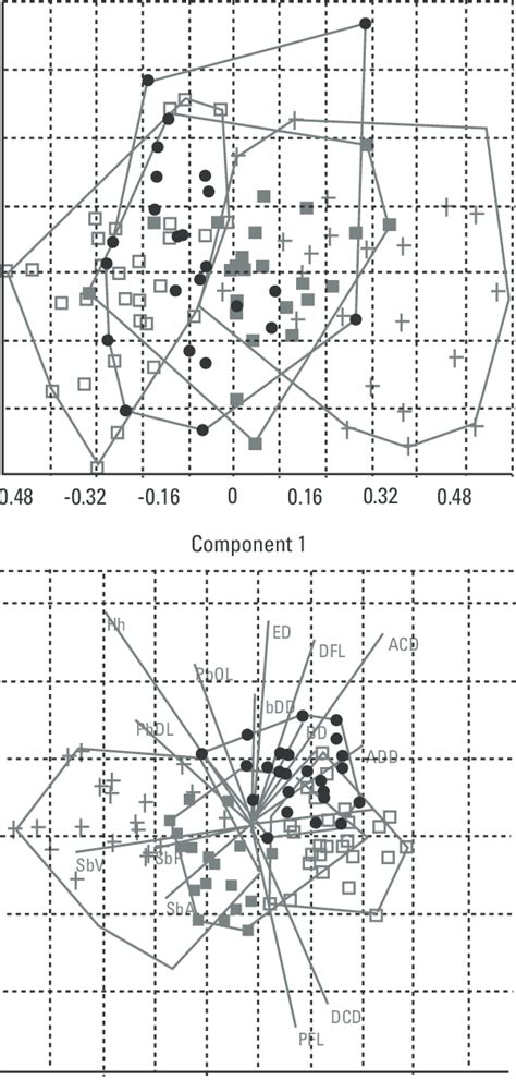 principal component analysis top and canonical variate analysis download scientific diagram