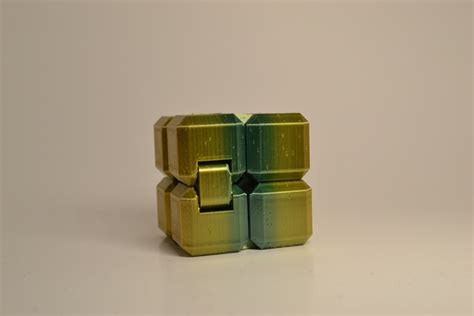 Infinity Cube 3d Print 3d Printed Fidget Toy Desk Fidget Etsy