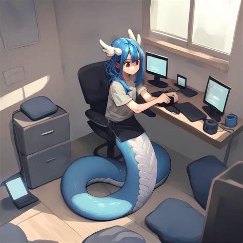 Lamia Dragonair Otaku Girl By Goodman3 On Deviantart