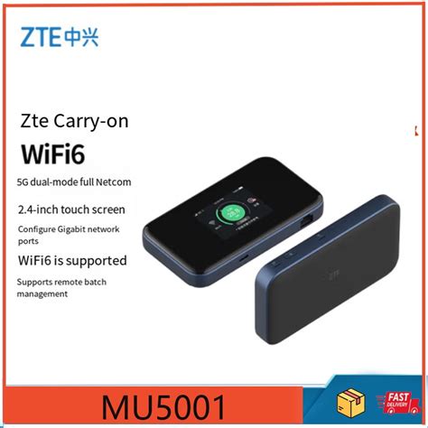 Zte Mu G Mifi Portable Hotspot Modem Users G Gbps Wifi Share Mah Mbps