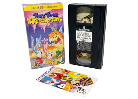 Tiny Toon Big Adventures Vhs Tape 1993 Looney Toons Warner Etsy