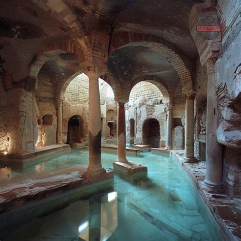 The Great Bath Roman Bath House Roman Baths Roman Britain