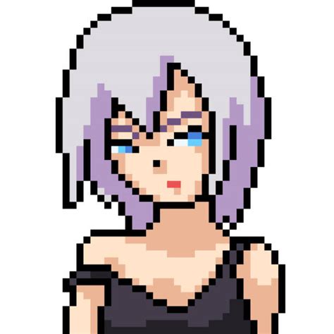 Best Anime Pixel Art Illustrations Royalty Free Vector Graphics And Clip Art Istock
