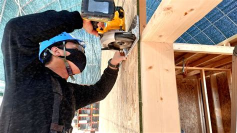 내손으로 집짓기 교육 5일차 카바농 목조 주택 건축 학교 26기 직접 나무집 작은집 만들기 하며 경량목구조 배우기 네이버 블로그