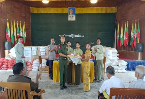 ချင်းပြည်နယ်၊ ပလက်ဝမြို့ရှိ ယာယီခိုလှုံရာစခန်းများတွင် ခေတ္တနေထိုင်လျက်ရှိသော အိမ်ထောင်စုဝင်မ