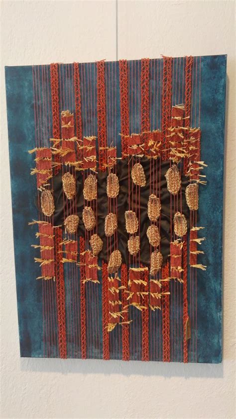 Abstract Textile Art Dokuma Fikirler Kumaş Sanatı