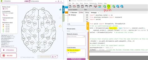 event triggering and data synchronization with mobile eeg fully mobile