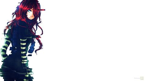 Anime Glitch Wallpapers Top Free Anime Glitch Backgrounds Wallpaperaccess