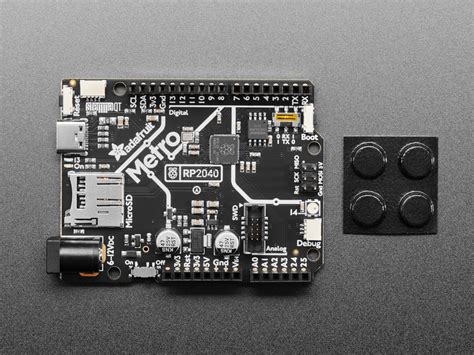 The Metro Rp2040 From Adafruit Fits A Raspberry Pi Rp2040 And Additional Components Into An