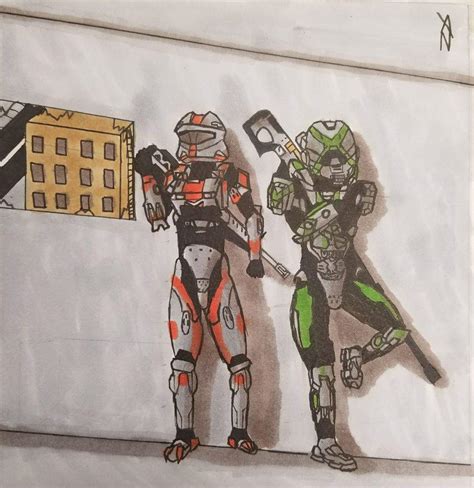 Felix And Locus Drawing Redvsblue Amino