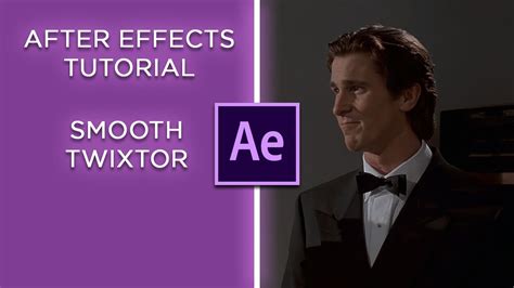 Smooth Twixtor After Effects Tutorial Youtube