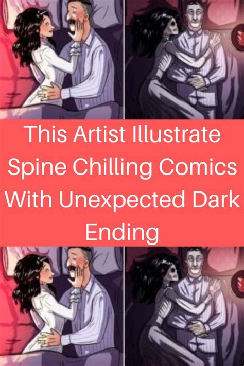 This Artist Illustrate Spine Chilling Comics With Unexpected Dark