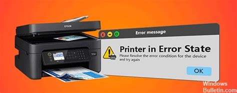 كيفية استكشاف مشكلة الطابعة في حالة الخطأ وإصلاحها على نظام التشغيل Windows 10 نشرة Windows
