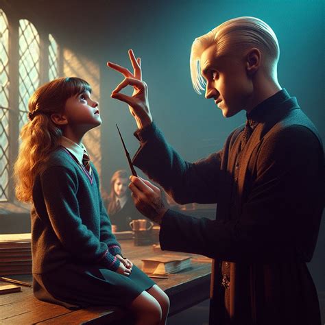 Draco Malfoy And Hermione Granger Ai Generated By Joshuaecw21985 On