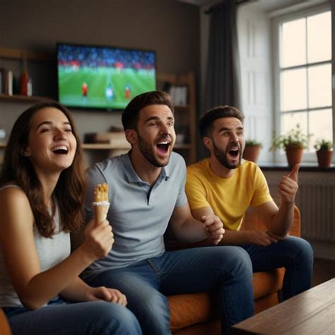 Imágenes De Familia Viendo Partido Descarga Gratuita En Freepik