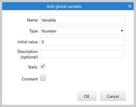 Addedit Event Variable Dialog Construct 3 Documentation