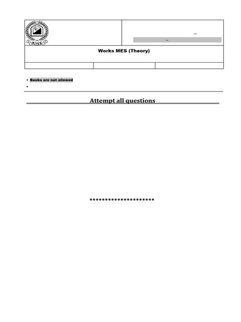 Class Test 3 Theory Pdf