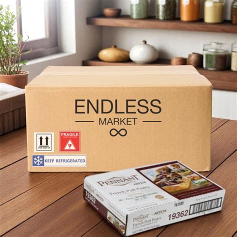 Pennant Frozen Puff Pastry 10x15 15 Ibs 1 Case