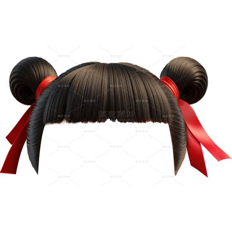 发型素材免抠素材发型素材透明背景png素材下载 稿定设计