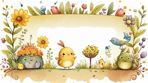 Cute Cartoon Powerpoint Background For Free Download Slidesdocs