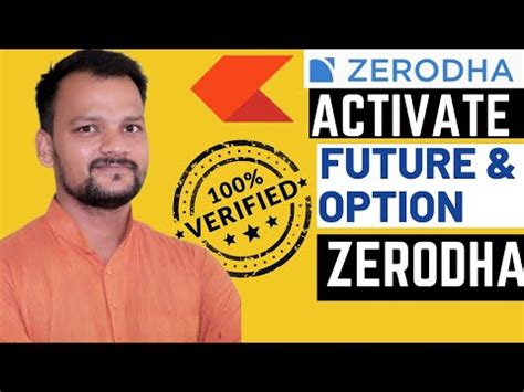 How To Enable F O In Zerodha How To Activate Option Segment YouTube
