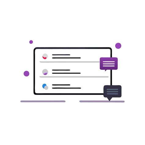 Designing Engaging Messaging UI Elements Premium AI Generated Vector