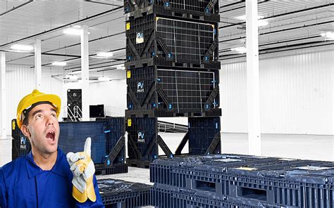 Revolutionize Your Solar Logistics With Innovate Reusable Packaging Solutions Solar Flex Pallet
