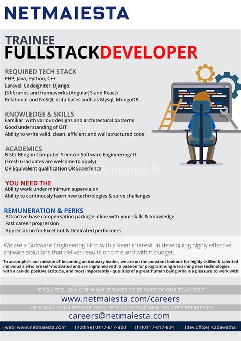 Trainee Full Stack Developer At Netmaiesta Pvt Ltd