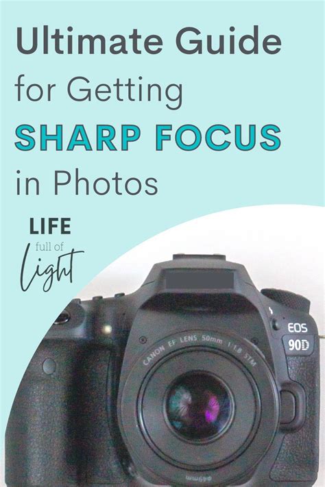 Tips For How To Get Sharp Focus In Photos Artofit